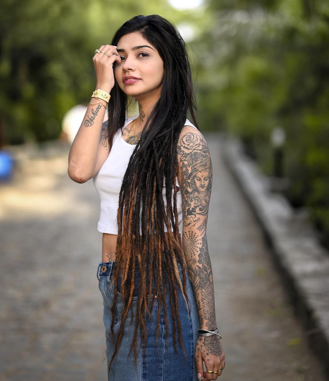 model vishwa rathod hot photos viral on social media